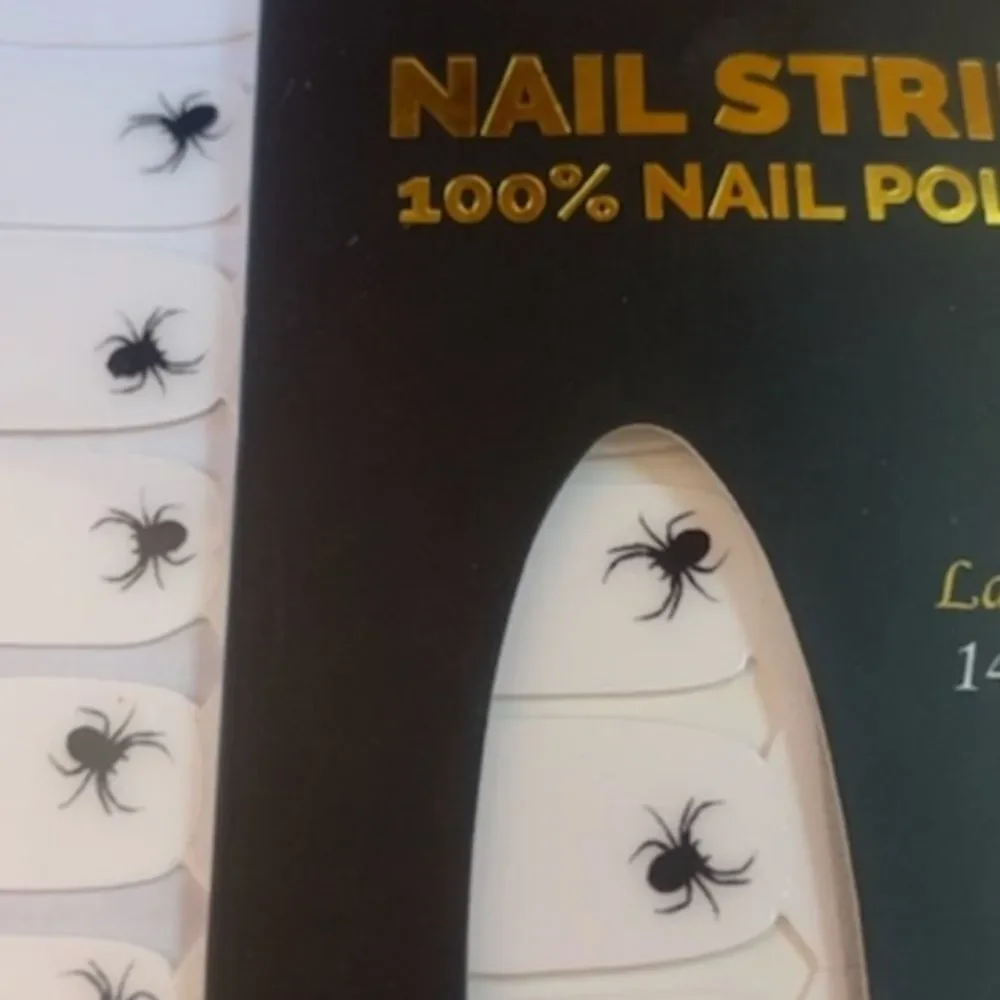Unbranded | Makeup | Rarity Nails Nail Strips 8 Pack Arachnophobia ...